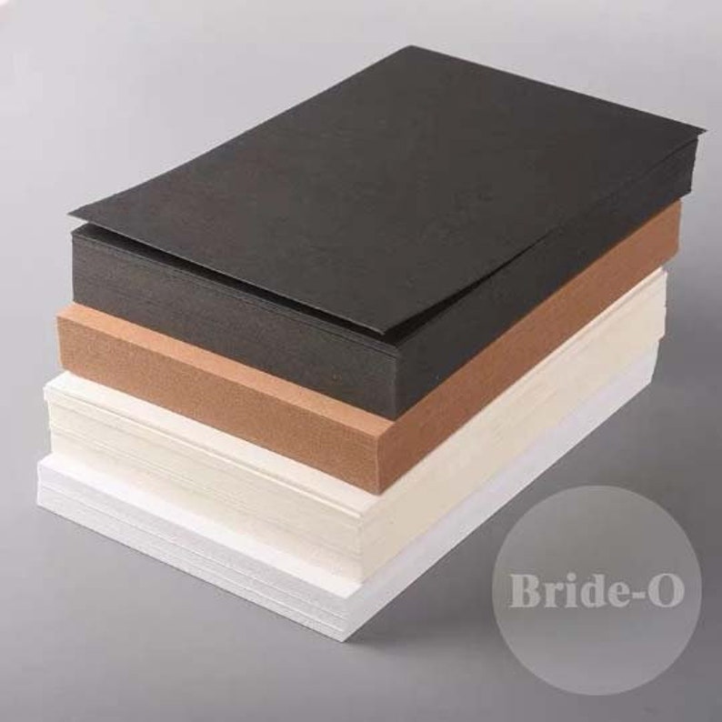 Card Stock Ivory White A6 Size 300gsm, Thick Card A6, DIY A6 Paper ...