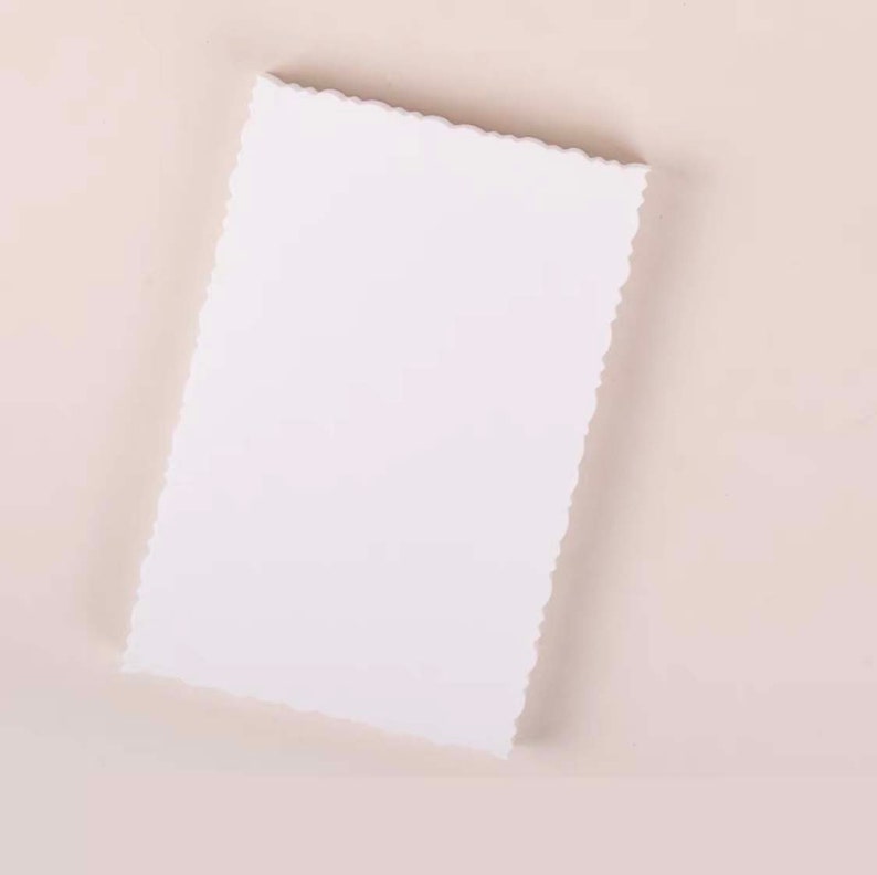 Card Stock Ivory White A6 Size 300gsm, Thick Card A6, DIY A6 Paper ...