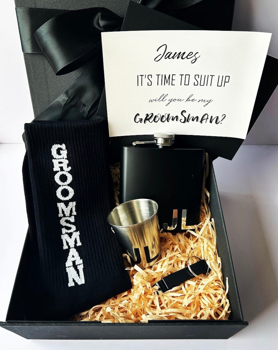 Groomsman Proposal Box Set Personalized Gift | Personalised Gift Box ...