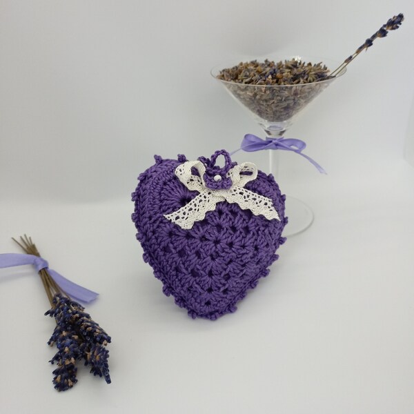 Lavender Heart - Etsy
