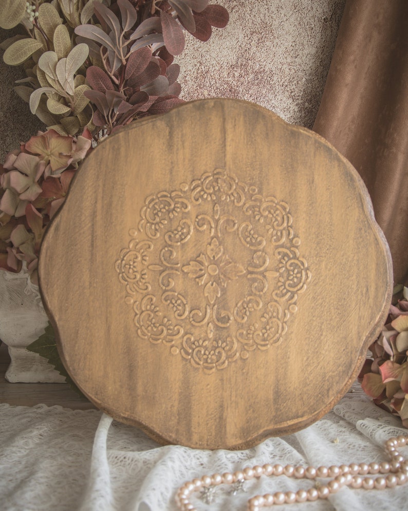 Rococo Style Golden Decorative Wall Hanging Plate Baroque - Etsy