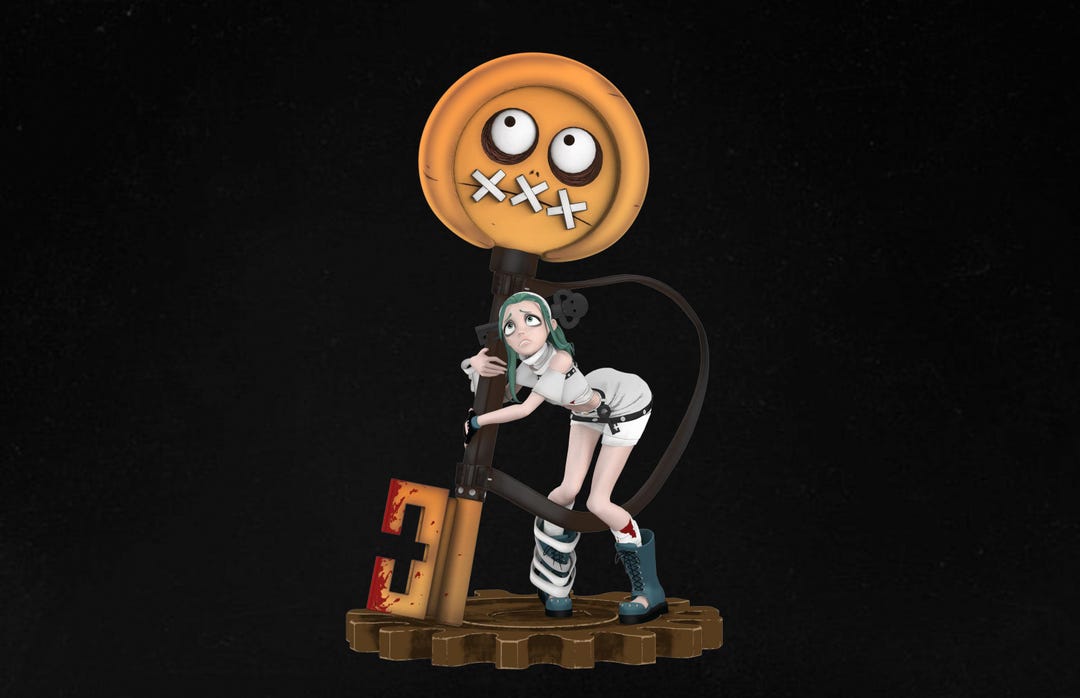 ABA & Paracelsus Guilty Gear Strive Figurine 3D Print File - Etsy