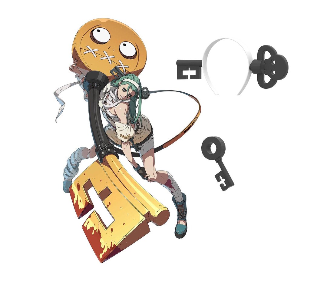 ABA Guilty Gear Cosplay Accessories 3D Print Files Objs - Etsy