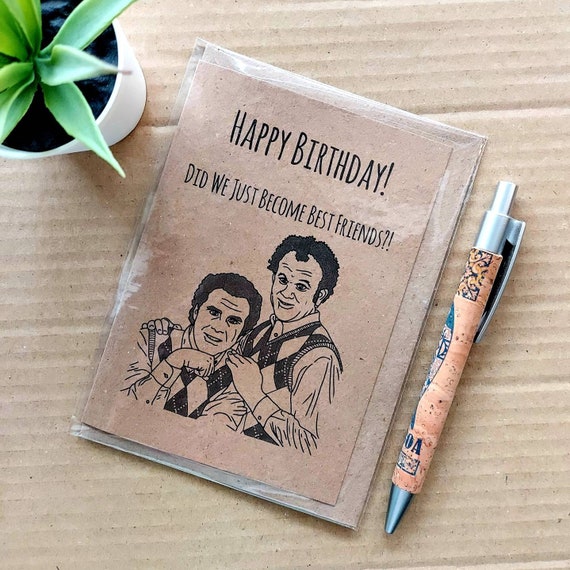 Funny Step Brothers Birthday Card Did we just become best | Etsy