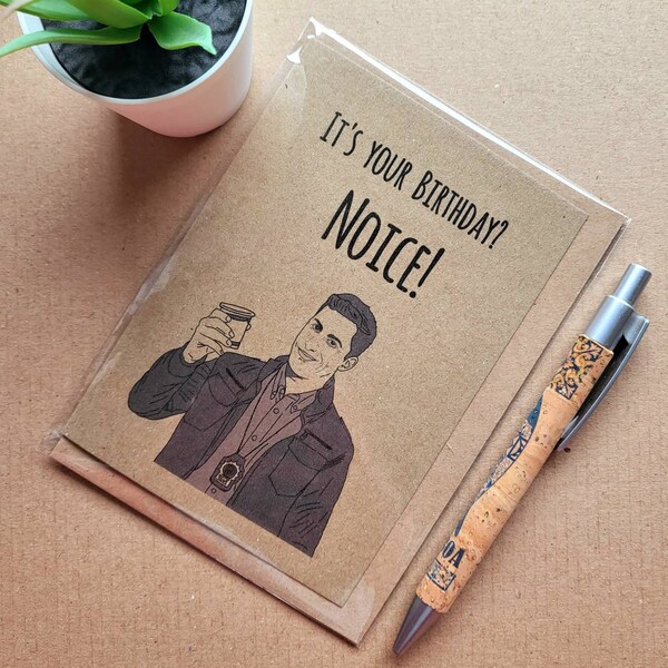 Brooklyn 99 Birthday Card - Etsy