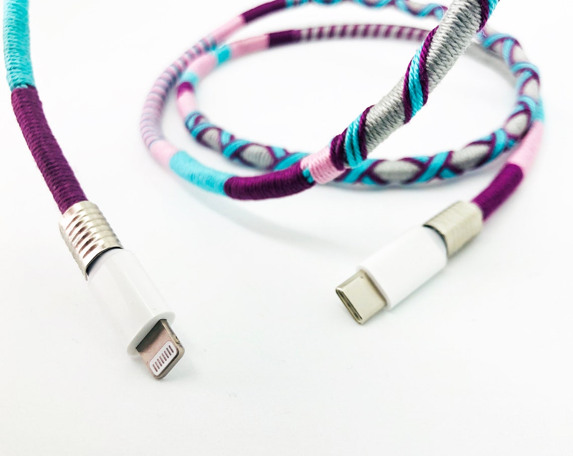 Wrapped Charger W/ Unique & Stylish Design - Etsy