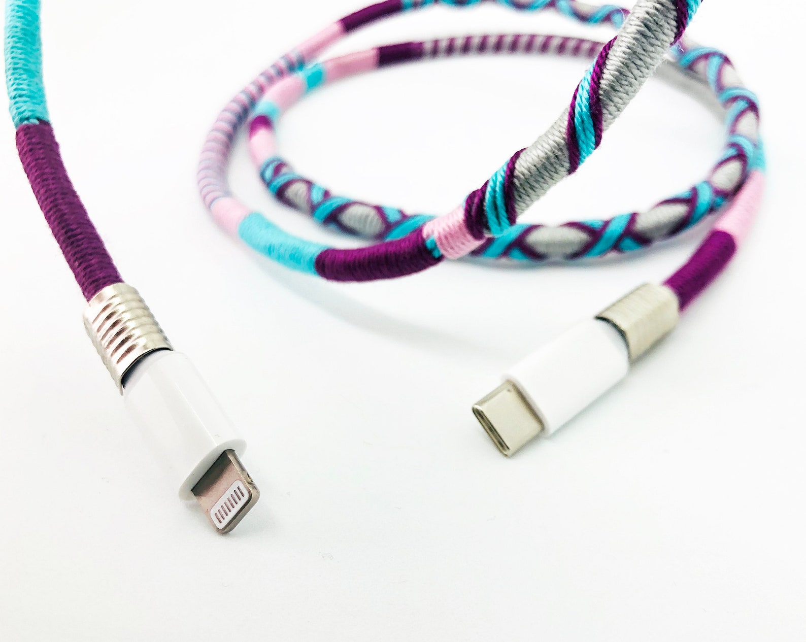 Wrapped Charger W/ Unique & Stylish Design - Etsy