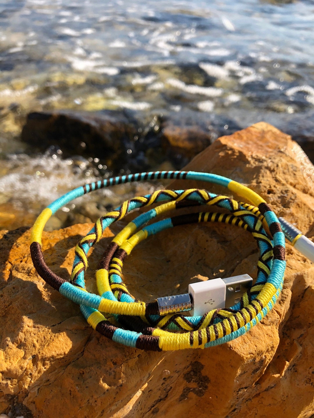 Phone Charger Custom Wrapped - Etsy
