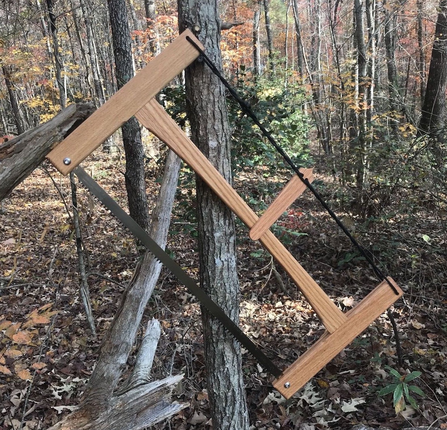 21" Oak Folding Wood Buck Saw With Storage Bag - Bahco Blade - Great ...