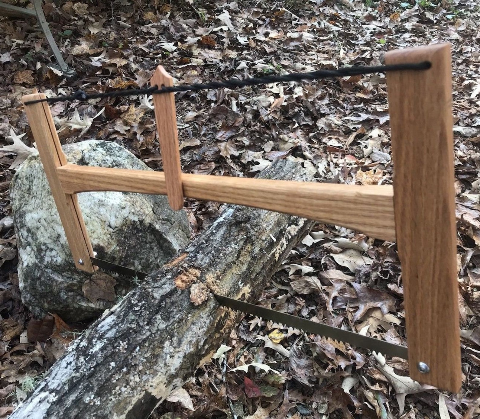 21" Oak Folding Wood Buck Saw With Storage Bag - Bahco Blade - Great ...