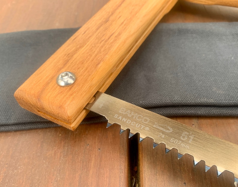 24 Hickory Folding Wood Buck Saw With Storage Bag | Etsy