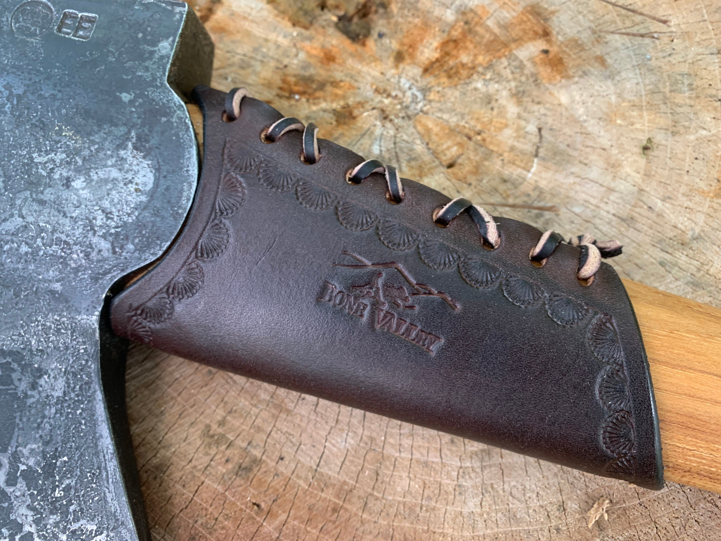 434-overstrike Guard With Leather Lacing for Gränsfors Bruk - Etsy