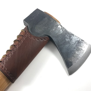 420-overstrike Guard With Leather Lacing for the Gränsfors Bruk #420 ...