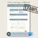 Family History | Genealogy Printable Editable Page | UK Birth Record ...