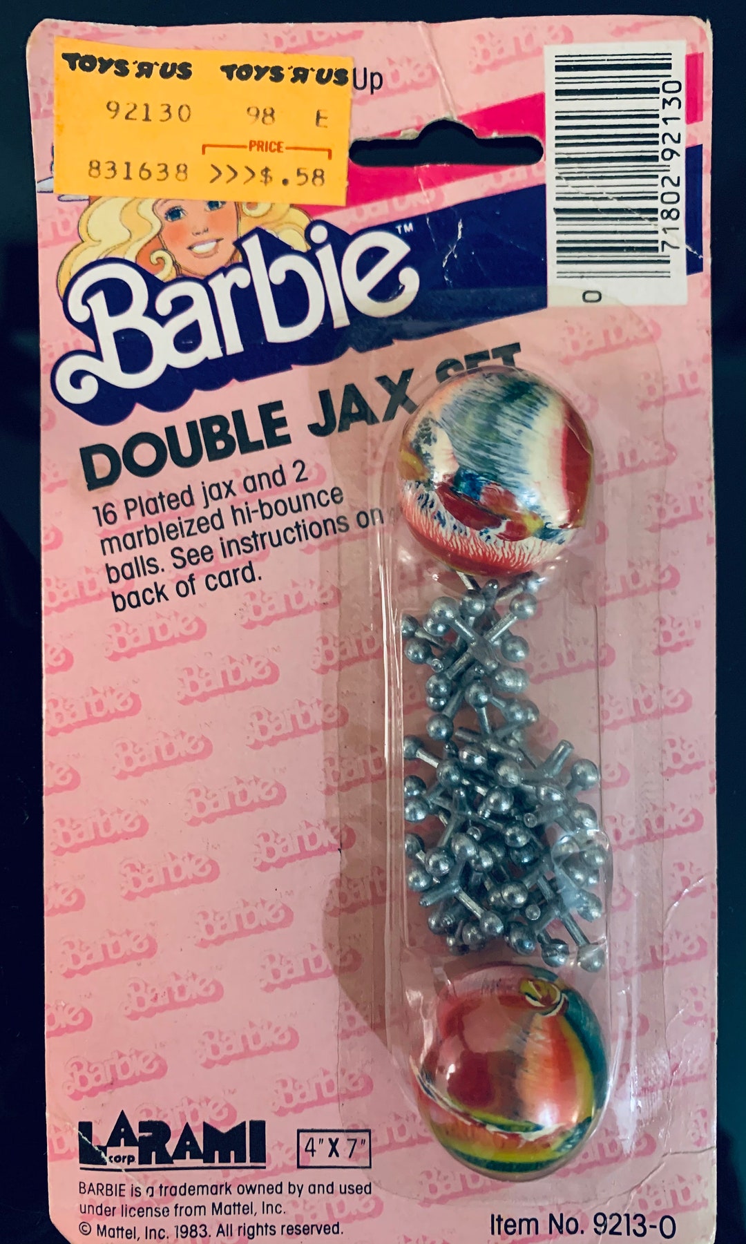 Vintage 1983 Rare Barbie Jax Set From Toys R Us - Etsy