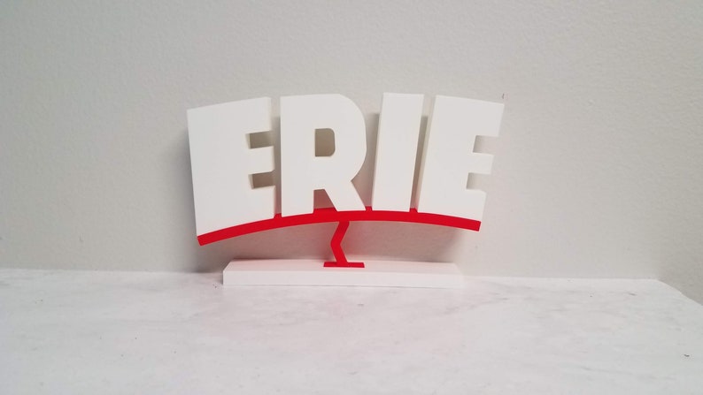 Erie Sign Replica - Multiple Sizes Available - Free Shipping! - Etsy