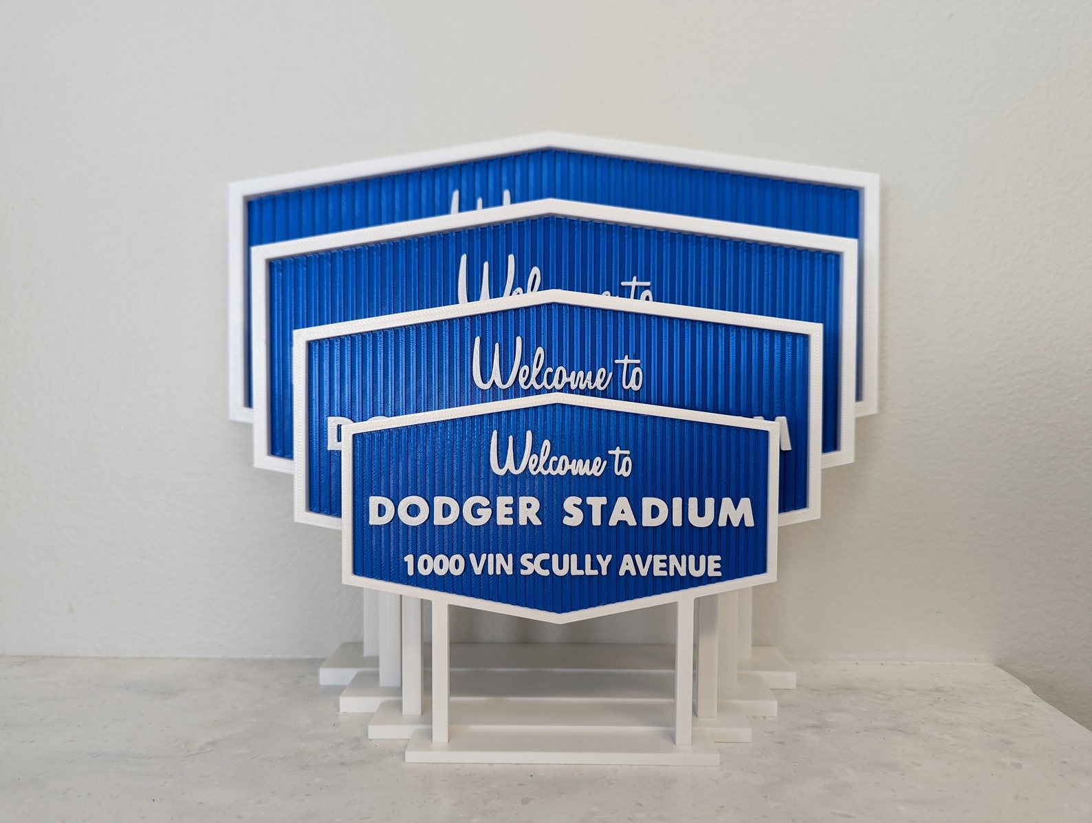 Welcome to Dodger Stadium Sign - Etsy