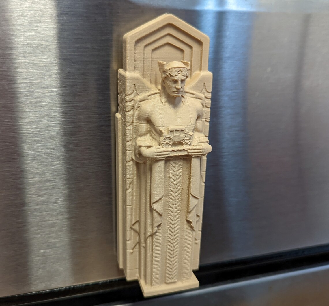 Cleveland Guardians of Traffic Statue Magnet - Multiple Sizes Available ...