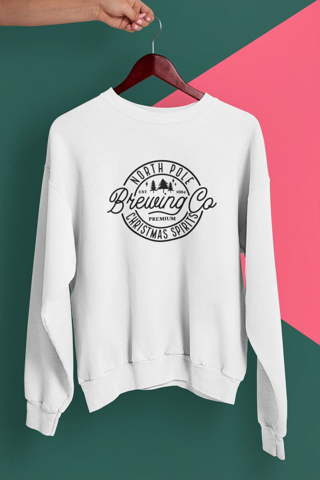 North Pole Brewing Sweater and T-shirt Funny Christmas - Etsy