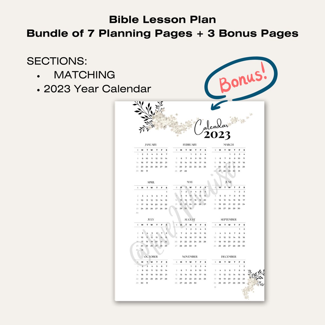 Sunday School Teacher Church Teacher Bible Story Lesson Planner School ...