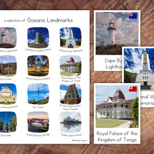Oceanic Landmarks Pack With Extension - Etsy