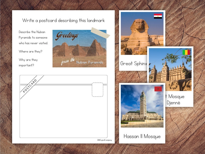 African Landmarks Pack With Extension - Etsy