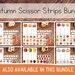 Fall Treats Scissor Strips Set, Preschool Scissor Practice - Etsy