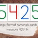 Montessori Large Number Cards, Printable Math Resource - Etsy UK