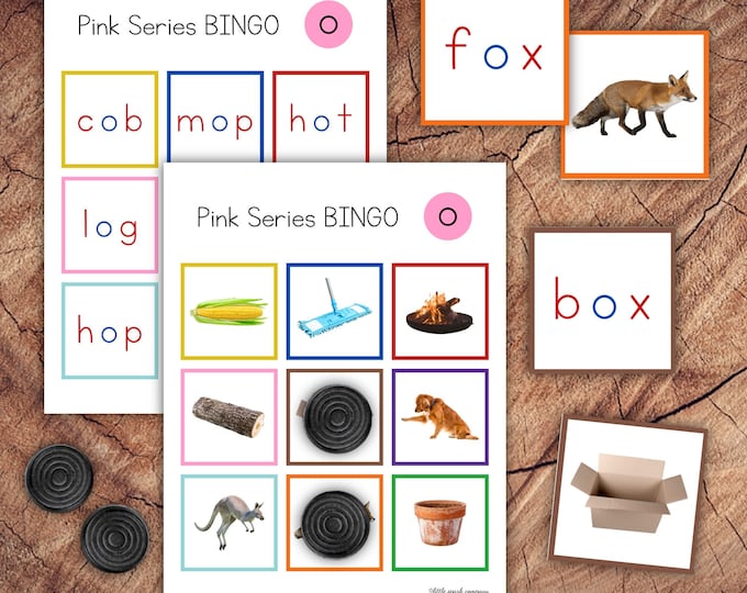 O Sound Pink Series Montessori Printable - Etsy Canada