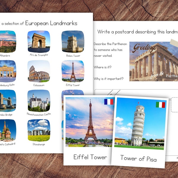 Europe Landmarks - Etsy