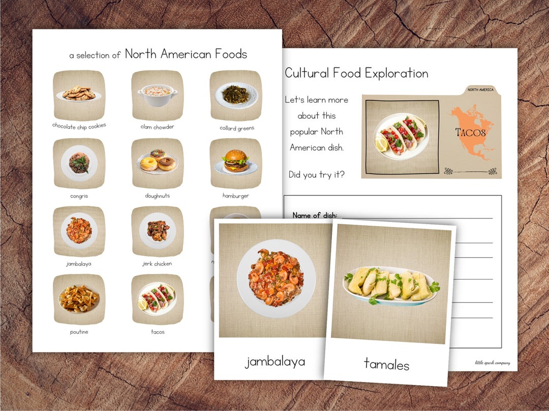 North American Foods Pack With Extension - Etsy