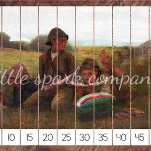 Skip Counting With Homer, Preschool Skip Counting Puzzles - Etsy