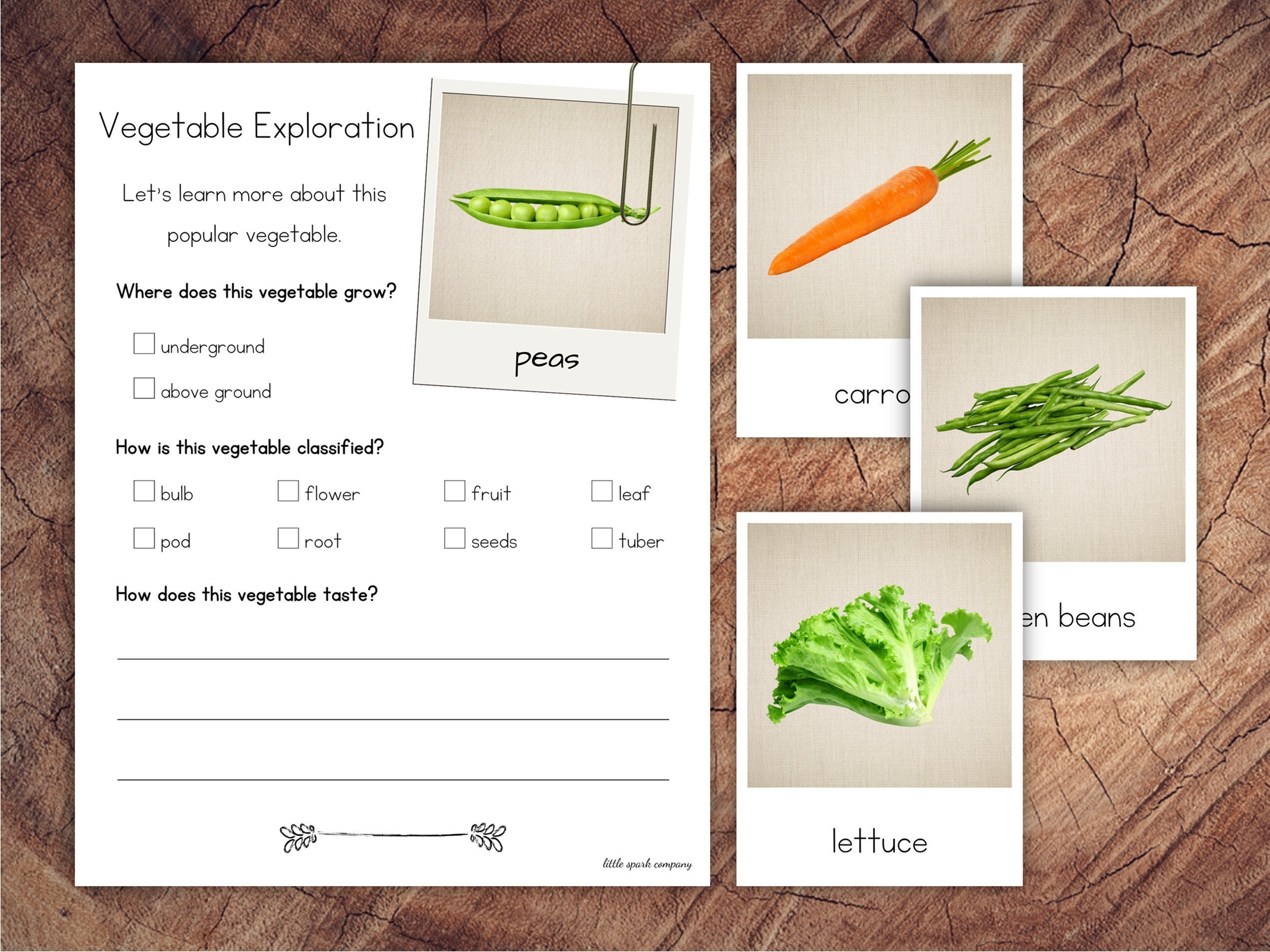 Vegetables Pack With Extension - Etsy