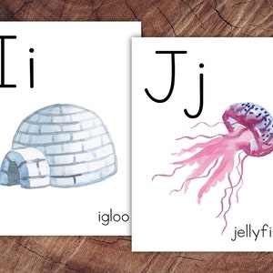 Alphabet Posters, Large Format for Classroom Use - Etsy