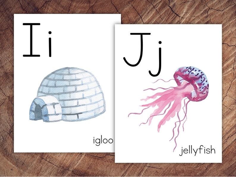 Alphabet Posters Large Format for Classroom Use - Etsy