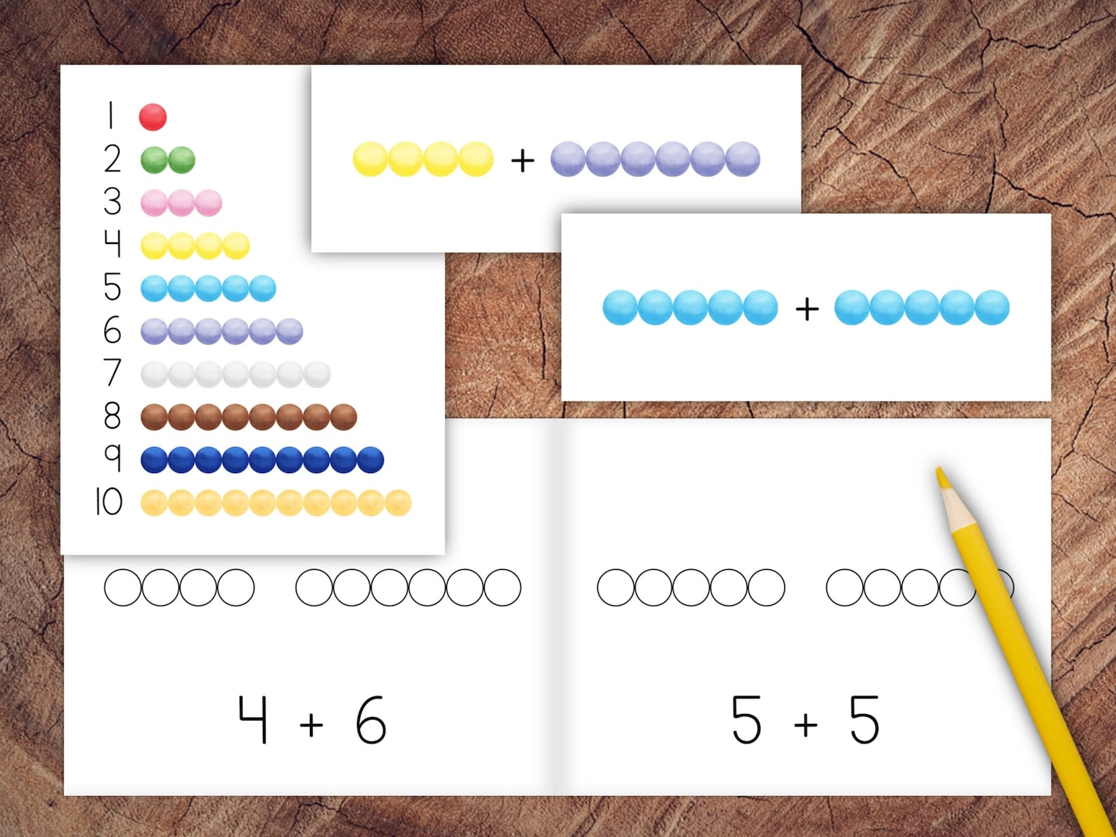 Montessori Bead Bar Addition Pack - Etsy