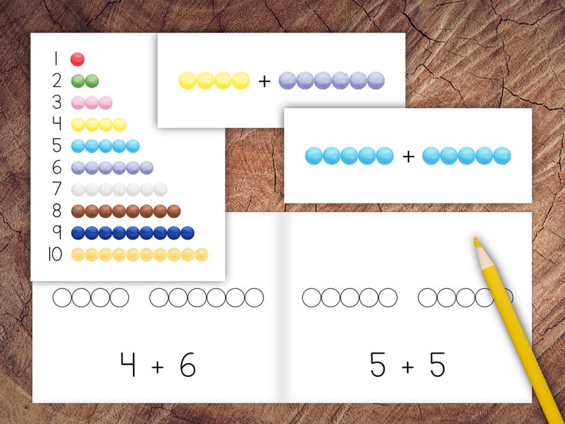 Montessori Bead Bar Addition Pack - Etsy