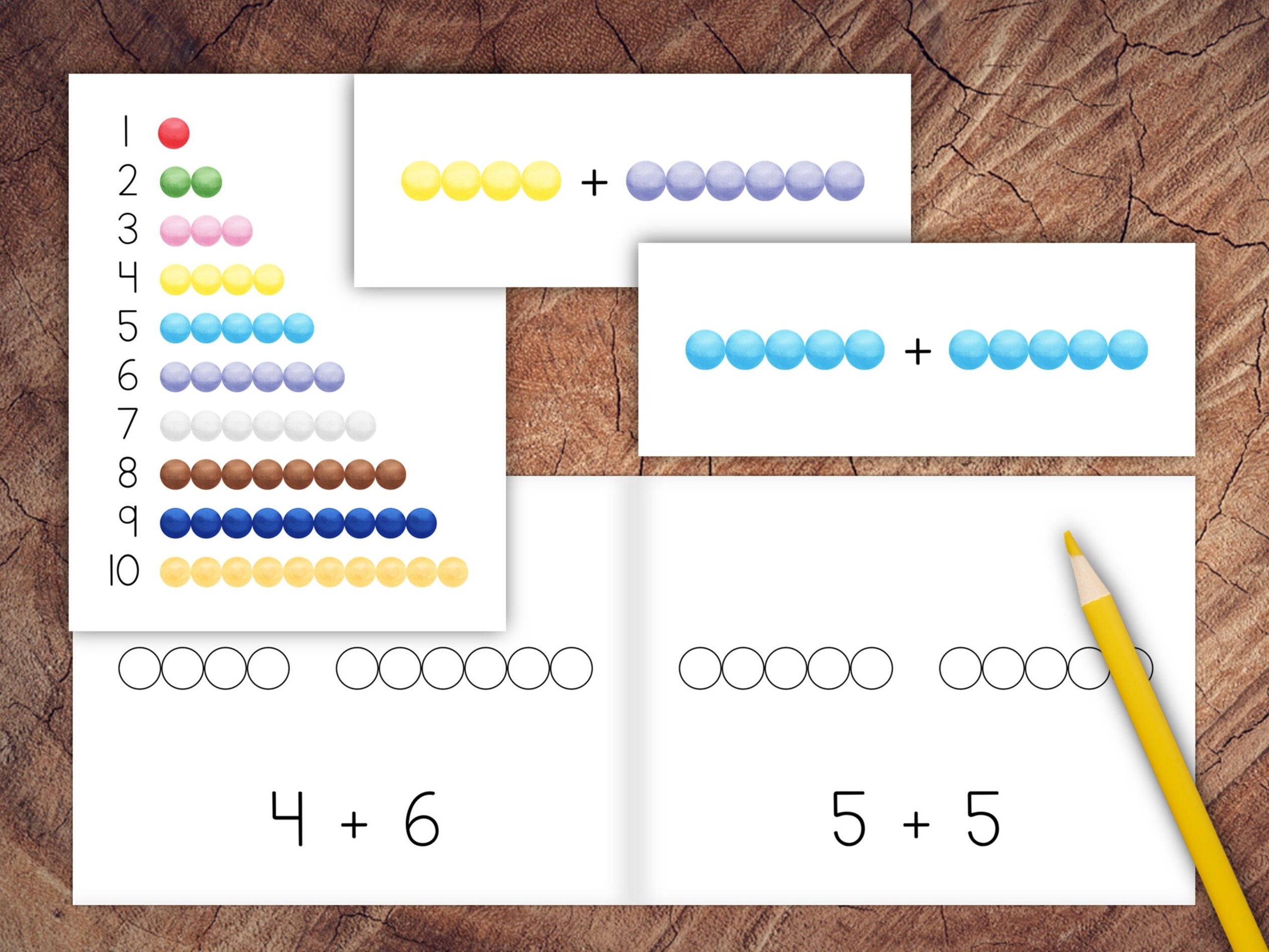 Montessori Bead Bar Addition Pack - Etsy