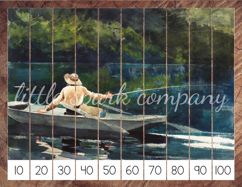 Skip Counting With Homer Preschool Skip Counting Puzzles - Etsy