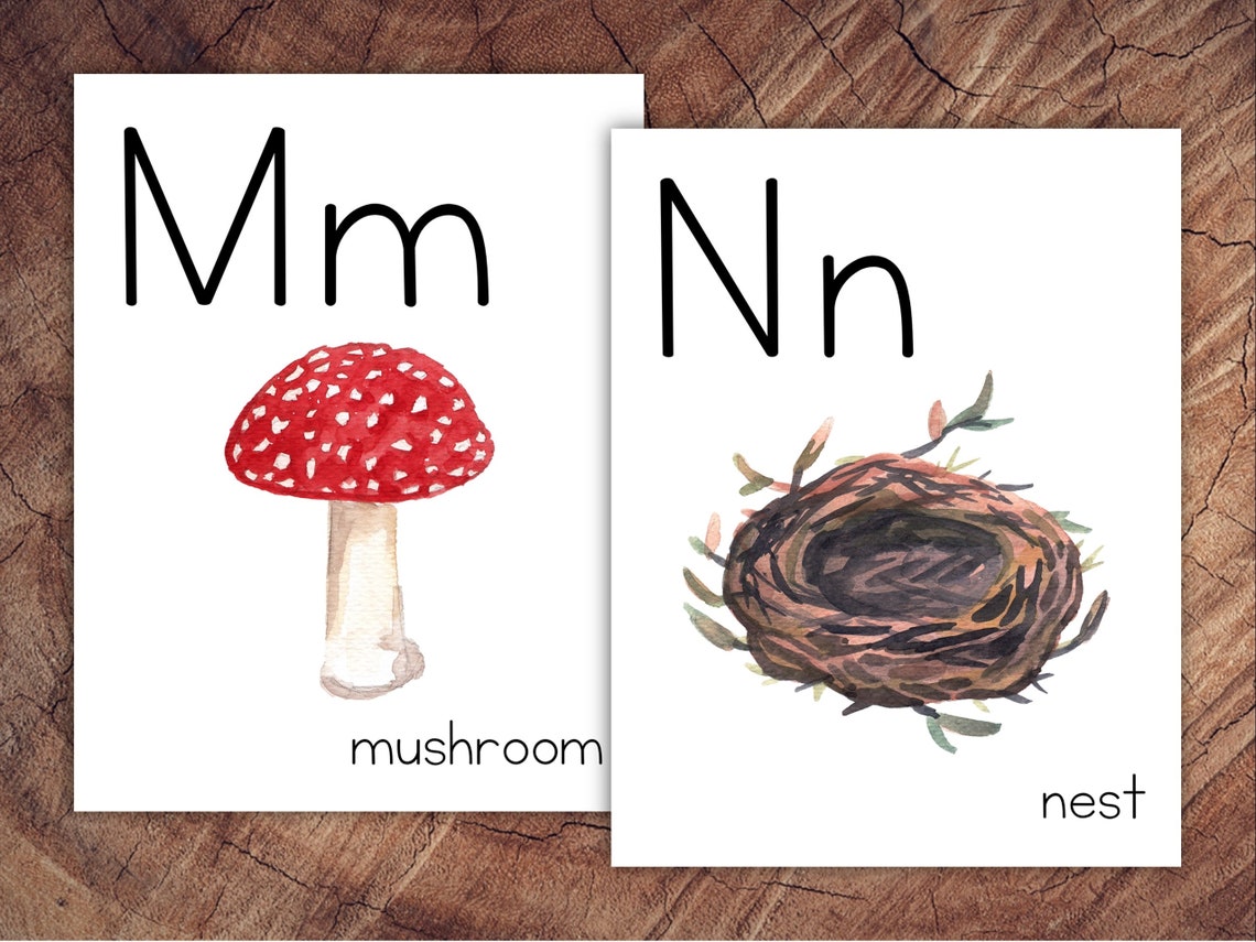 Alphabet Posters Large Format for Classroom Use - Etsy