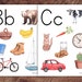 Preschool Alphabet Letter Sounds Poster Set - Etsy