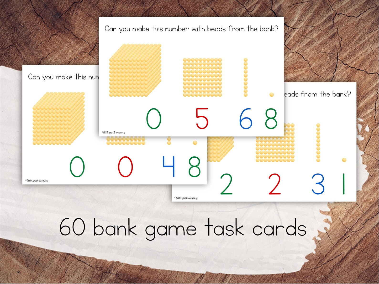 Montessori Golden Beads Bundle Printable Math Resource - Etsy