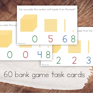 Montessori Golden Beads Bundle, Printable Math Resource - Etsy