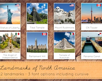 American Landmarks | Etsy