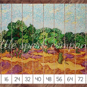 Skip Counting With Van Gogh, Preschool Skip Counting Puzzles - Etsy