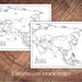 Asia Montessori Puzzle Map Control Sheets DIGITAL DOWNLOAD - Etsy