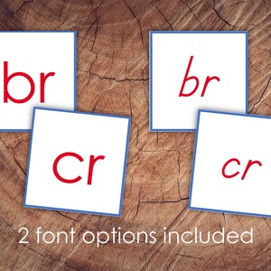 Preschool Consonant Blends Picture Matching Cards - Etsy