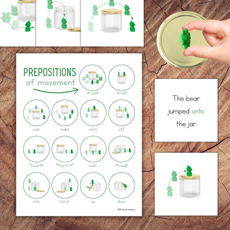 Prepositions of Movement DIGITAL DOWNLOAD - Etsy