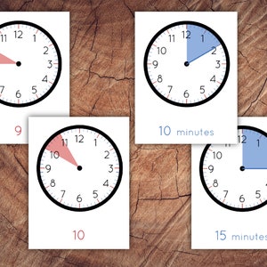 Telling Time Preschool Bundle, Preschool Printable - Etsy