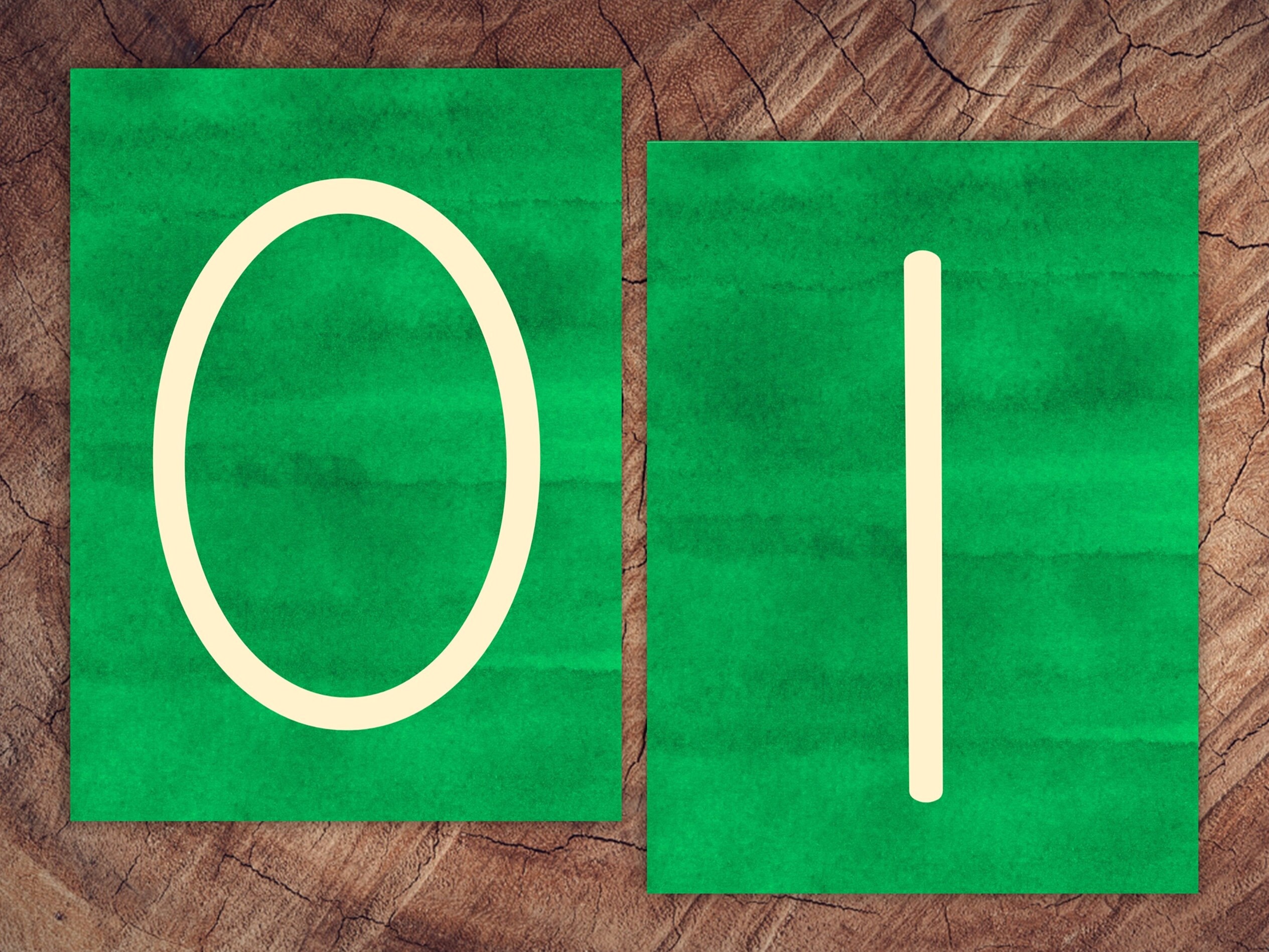 Printable Sandpaper Numerals Montessori Number Recognition - Etsy